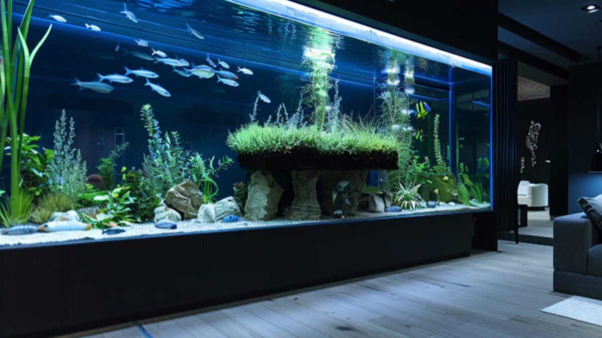 Acuario De Peces Vacío