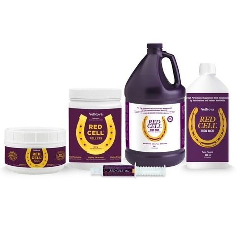 Vetnova suplemento de vitaminas para caballos RED CELL | Tiendanimal