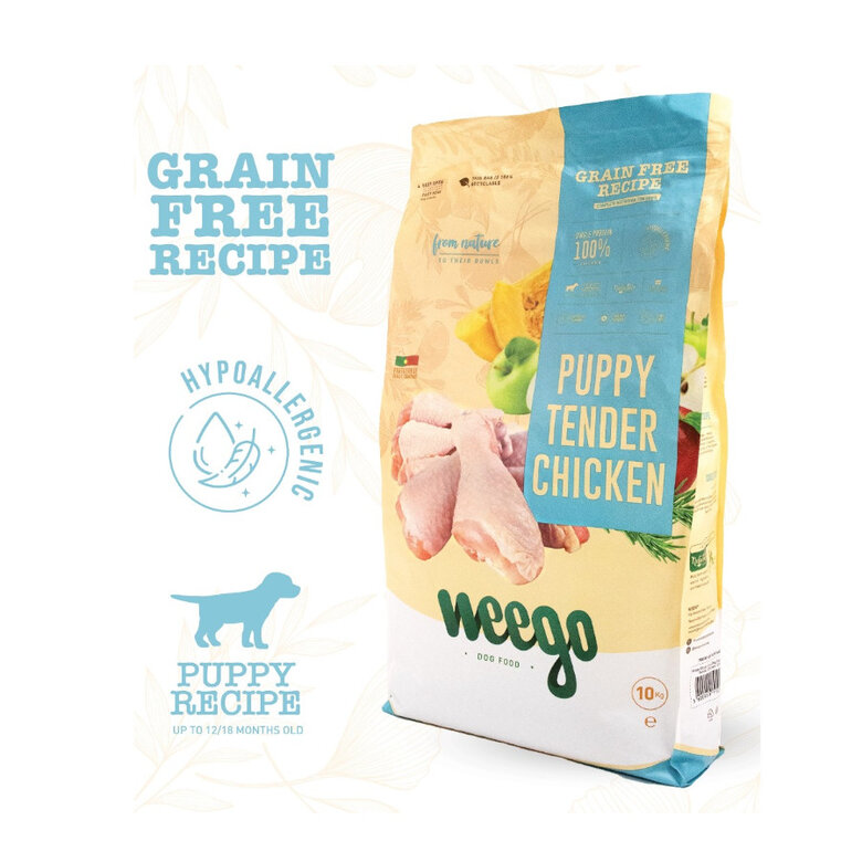 Weego Grain Free Puppy Tender Pollo pienso para cachorros | Tiendanimal