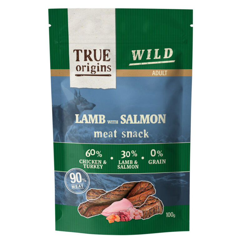 True Origins Tiras Wild Adult Cordero con Salmón para perros | Tiendanimal