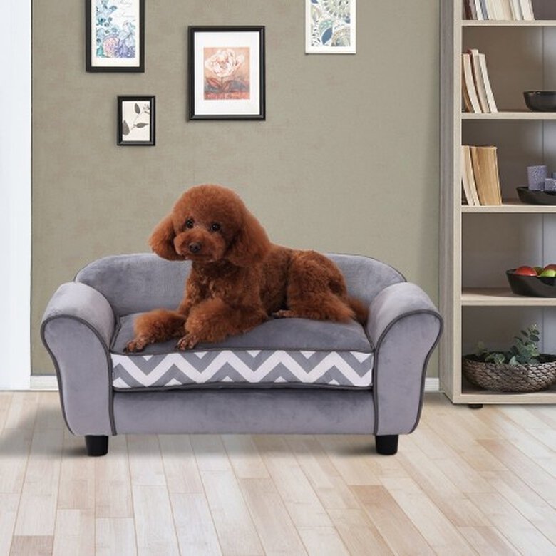 Sofá cama de diseño para perros color Gris | Tiendanimal