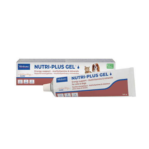 120 g Virbac Nutri-plus gel Suplemento para perros y gatos