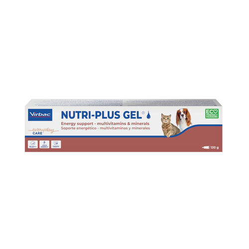 120 g Virbac Nutri-plus gel Suplemento para perros y gatos