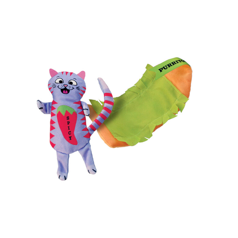 Kong Pull-A-Partz Purrito peluche para gatos | Tiendanimal