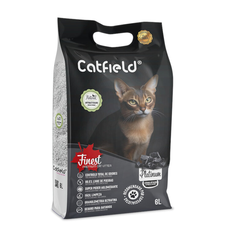 Catfield Premium Platinum Arena aglomerante para gatos | Tiendanimal