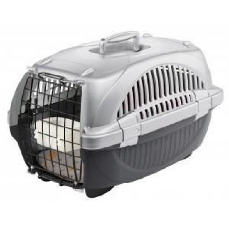 Ferplast transportin atlas deluxe gris para mascotas | Tiendanimal
