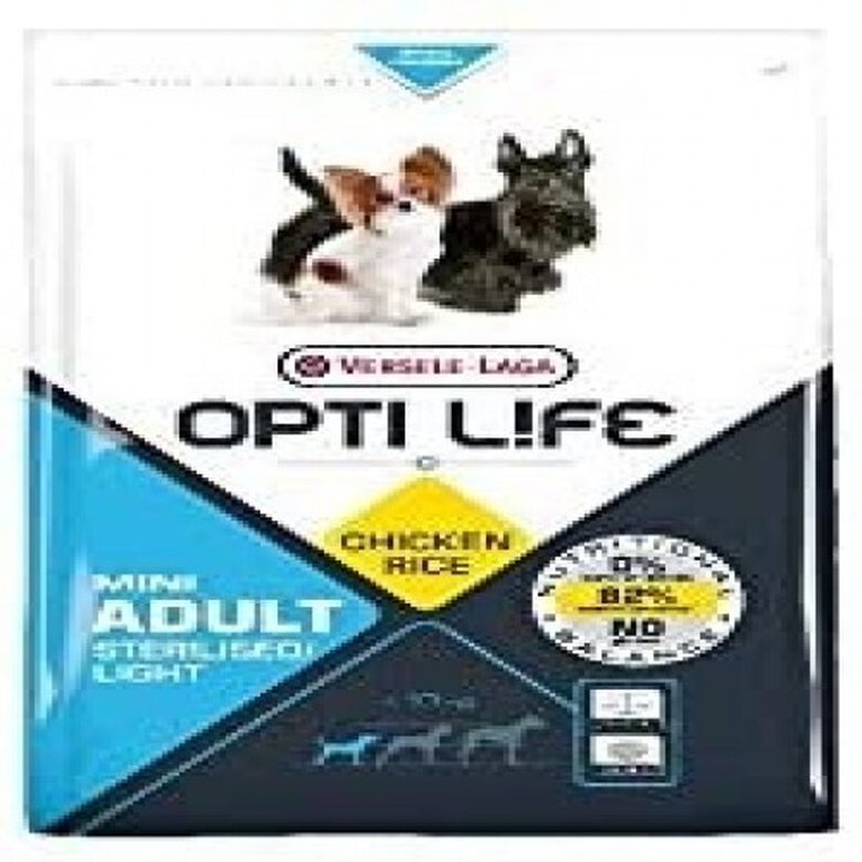 Pienso opti life mini adult Light sabor Pollo | Tiendanimal