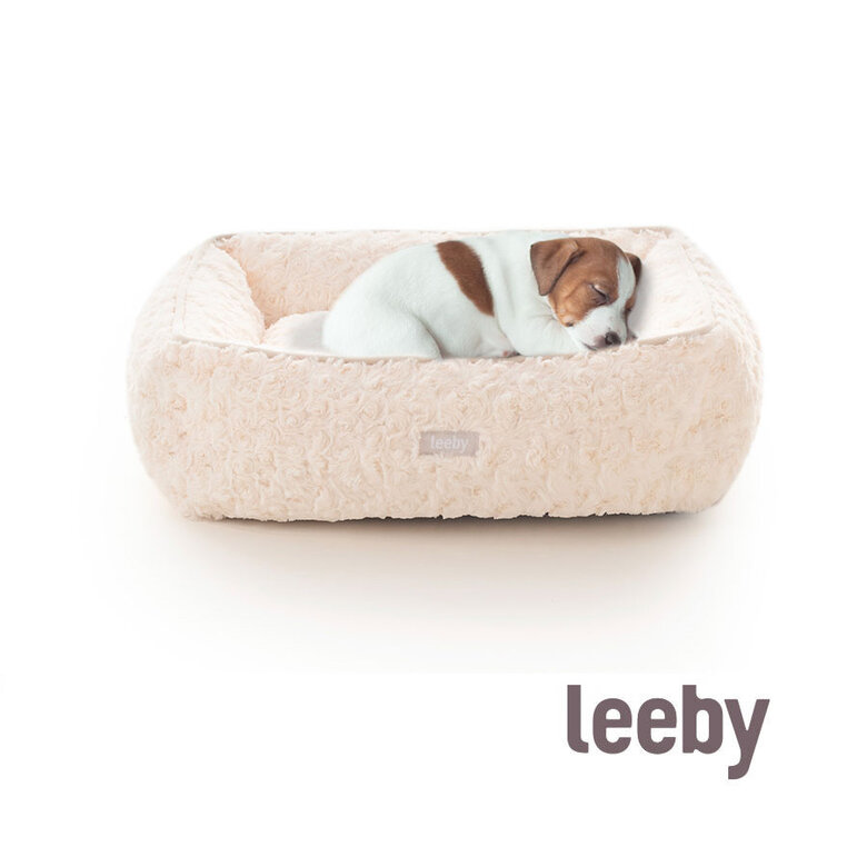 Leeby Cuna Súper Suave con Cojín Desenfundable para cachorros | Tiendanimal
