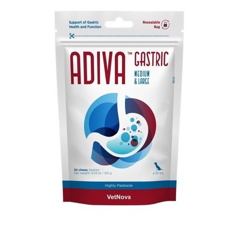 Vetnova Adiva Gastric Medium & Large Protector gástrico para perros y ...